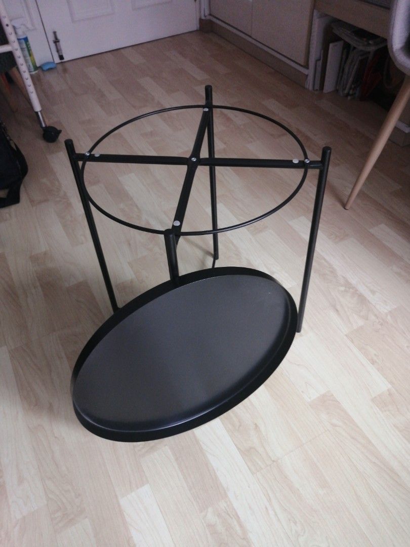 IKEA Metal Side Table, Furniture & Home Living, Furniture, Tables ...