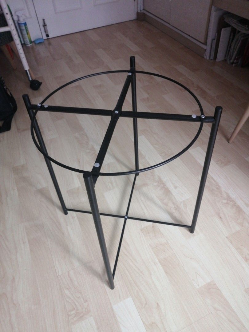 IKEA Metal Side Table, Furniture & Home Living, Furniture, Tables ...