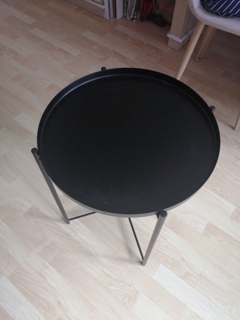 IKEA Metal Side Table, Furniture & Home Living, Furniture, Tables ...