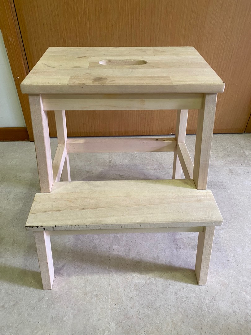 Ikea step stool, Furniture & Home Living, Home Improvement ...