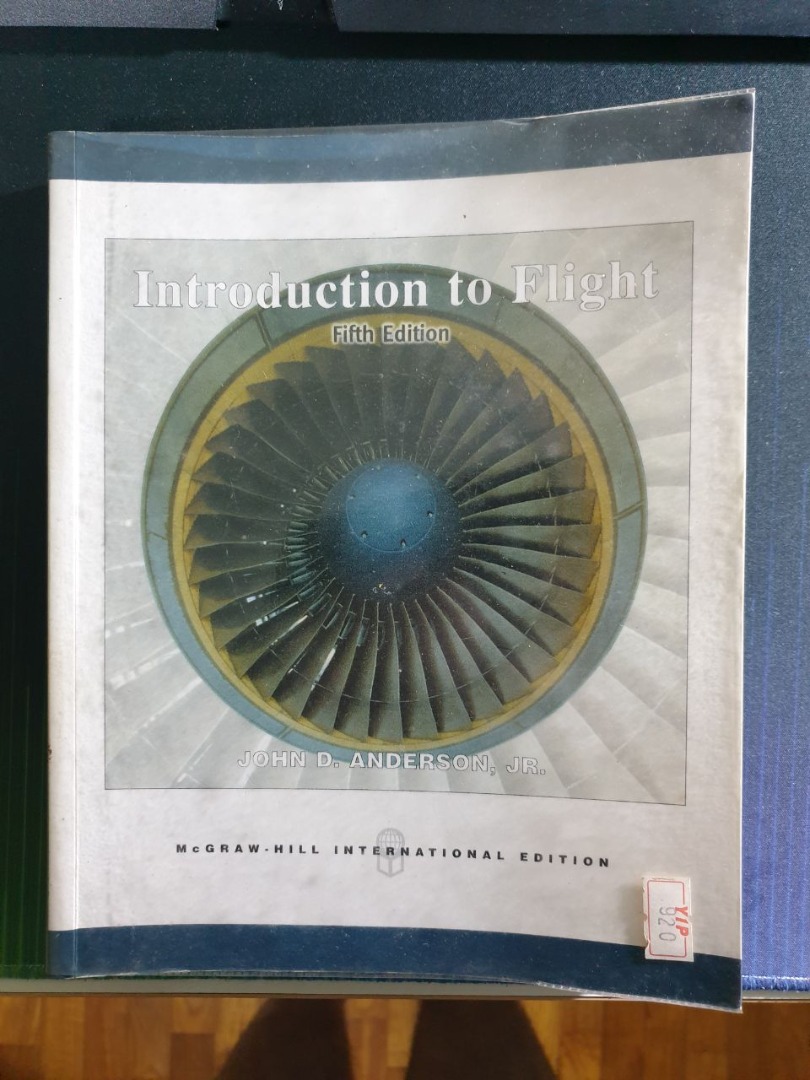 Introduction to Flight - John D. Anderson, Jr, Hobbies & Toys, Books ...