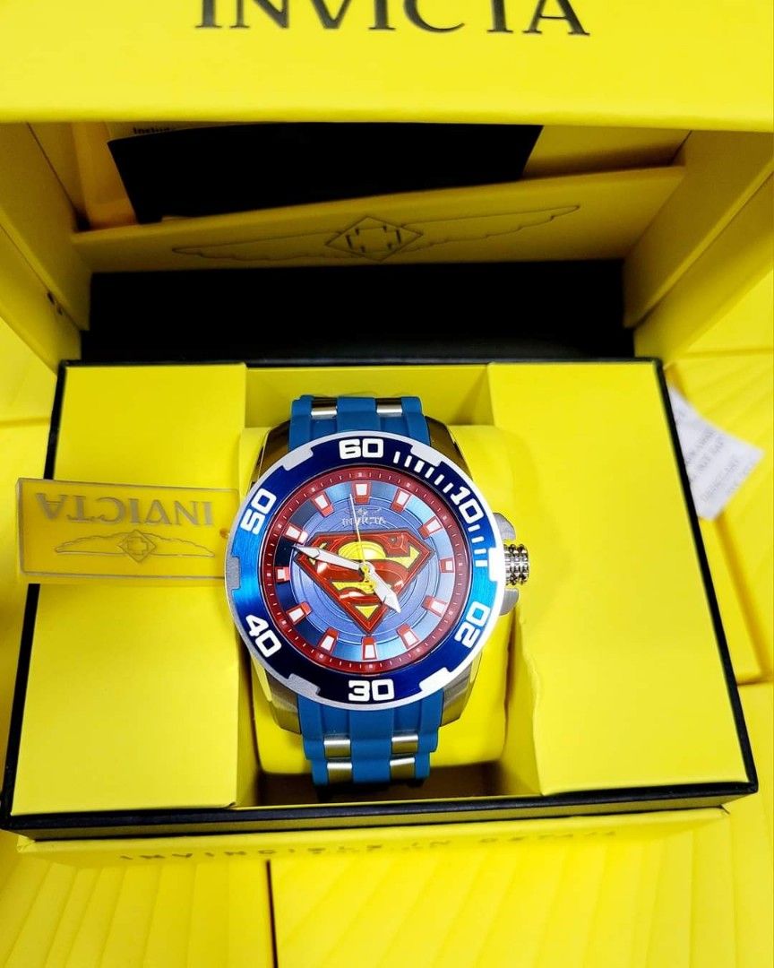 Invicta DC Comics Superman 50mm Grand size, Men's Fashion, Watches ...