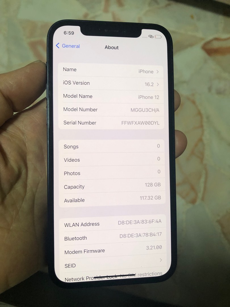 iPhone 12/128GB/Black/Dual Sim Card, Mobile Phones & Gadgets, Mobile ...