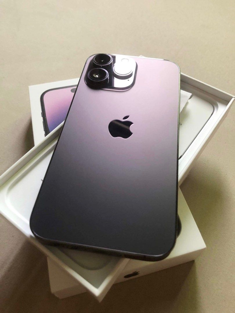 Iphone 14 Pro Max 256gb Deep Purple, Mobile Phones & Gadgets, Mobile Phones, iPhone, iPhone 14 ...