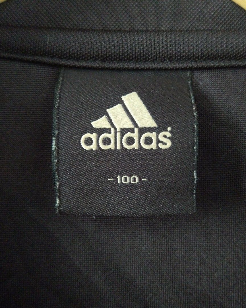 Jaket tracktop Adidas hitam hyundai original second, Fesyen Pria, Pakaian , Baju Luaran di Carousell