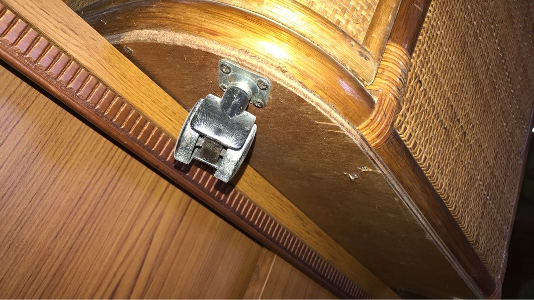 JAPAN RATTAN TV CONSOLE DRAWER, Furniture & Home Living, Furniture, TV ...