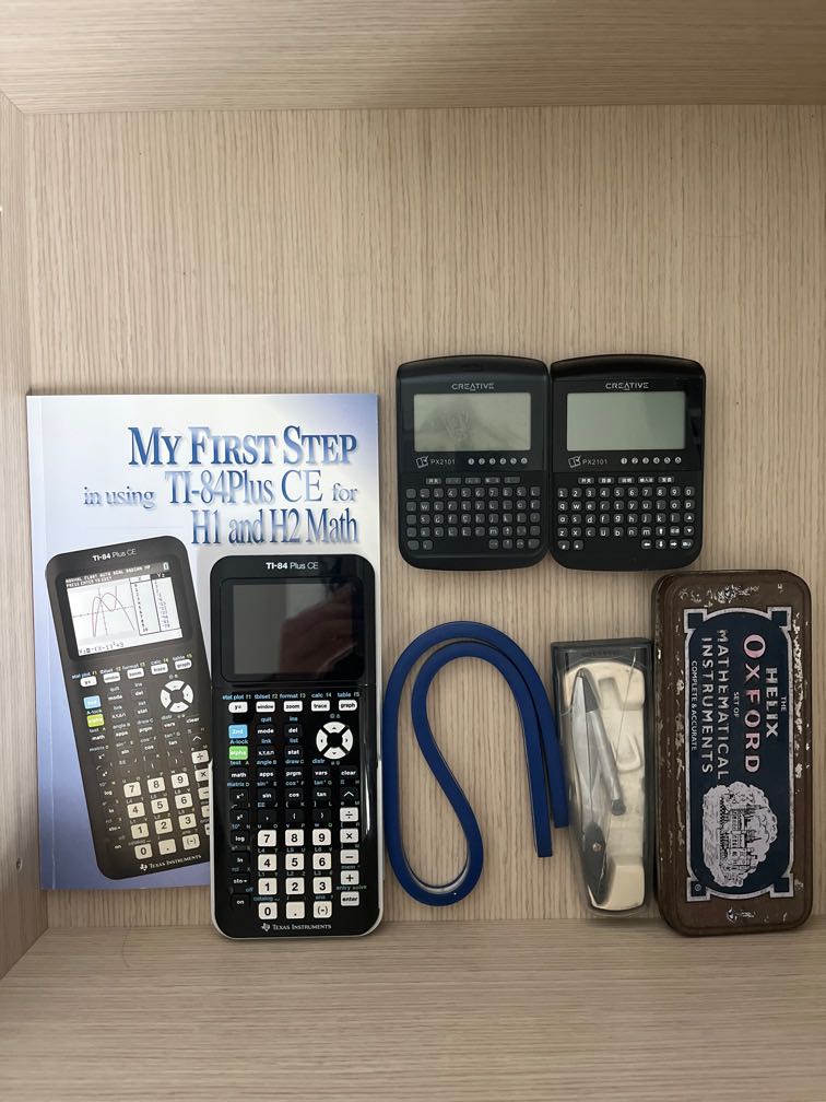 JC Secondary Primary school Graphic Calculator TI-84plus CE H1 H2 math ...