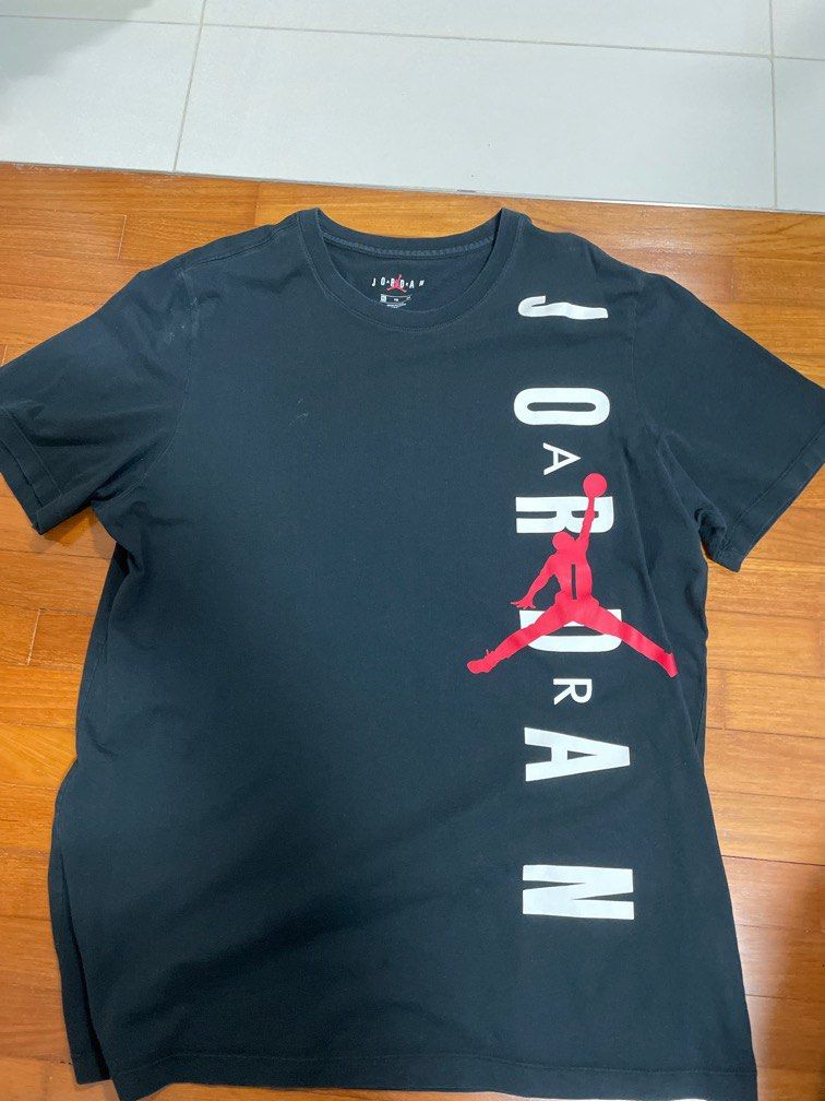 Jordan logo tee, Men's Fashion, Tops & Sets, Tshirts & Polo Shirts on ...