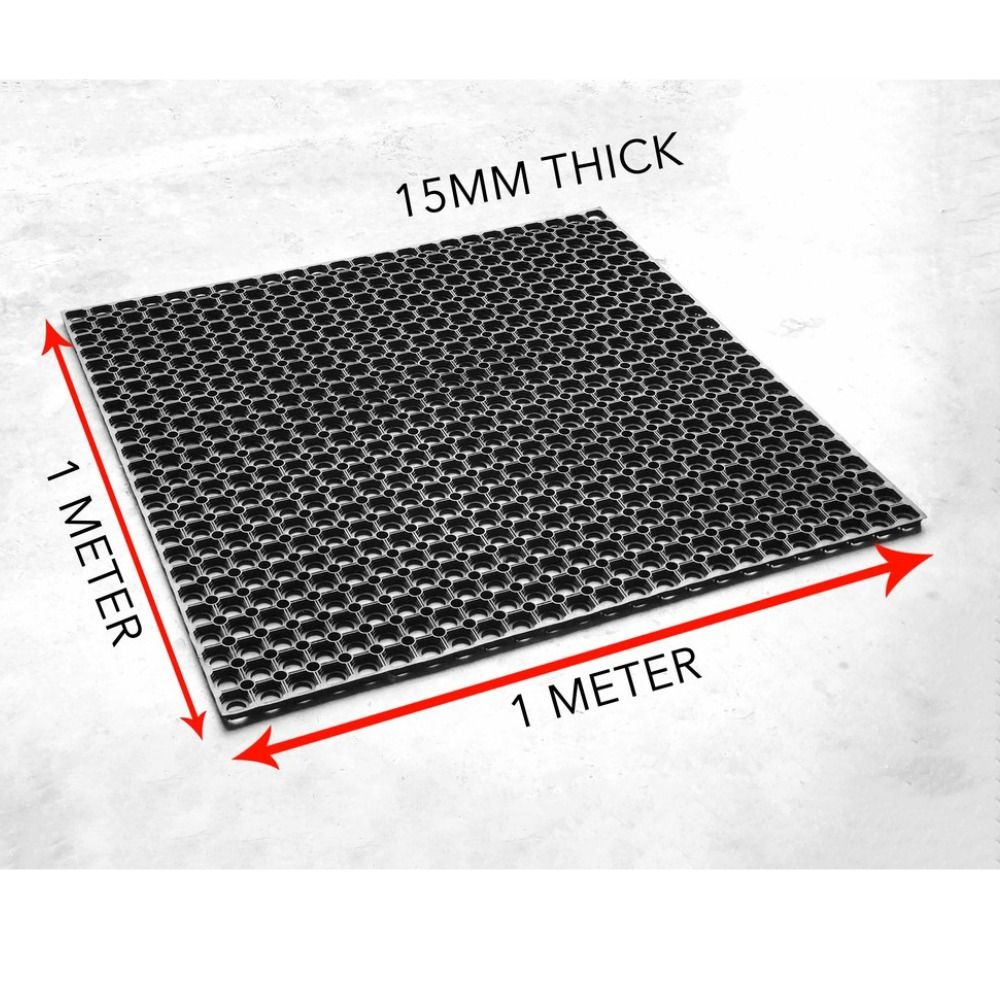 Kitchen Anti Slip Floor Mat, Restaurant Kitchen Rubber Ring Mat, Bar ...