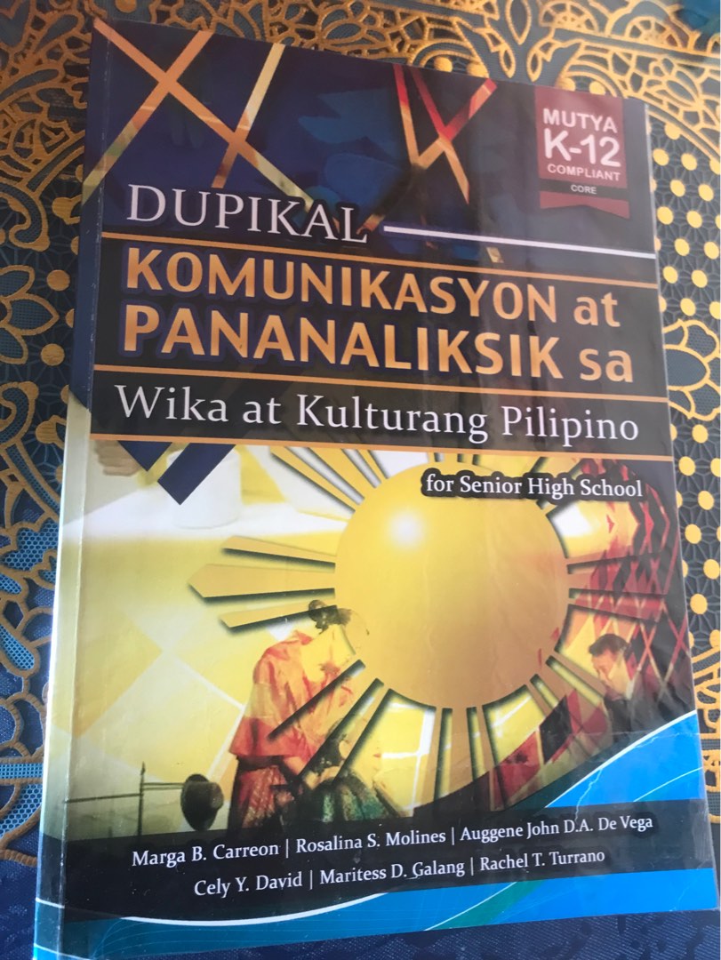 Komunikasyon at Pananaliksik sa Wika at Kulturang Pilipino, Hobbies ...