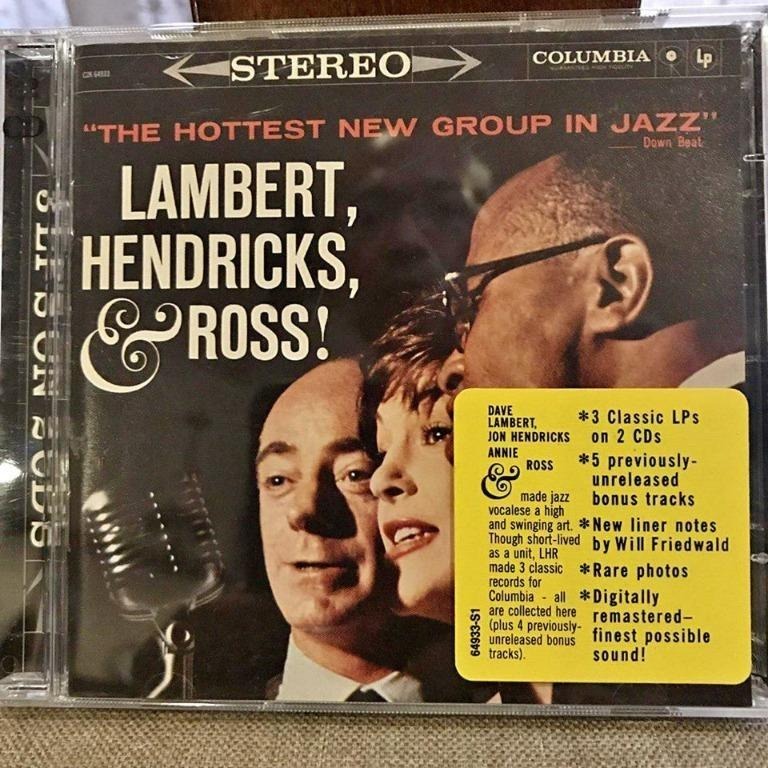 Lambert, Hendricks & Ross – The Hottest New Group In Jazz CD, Hobbies ...