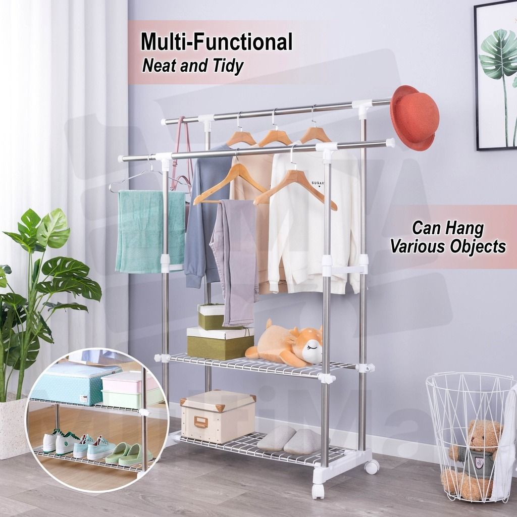 Laundry Rack | Clothes Drying Rack | Clothes hanger stand | Portable ...