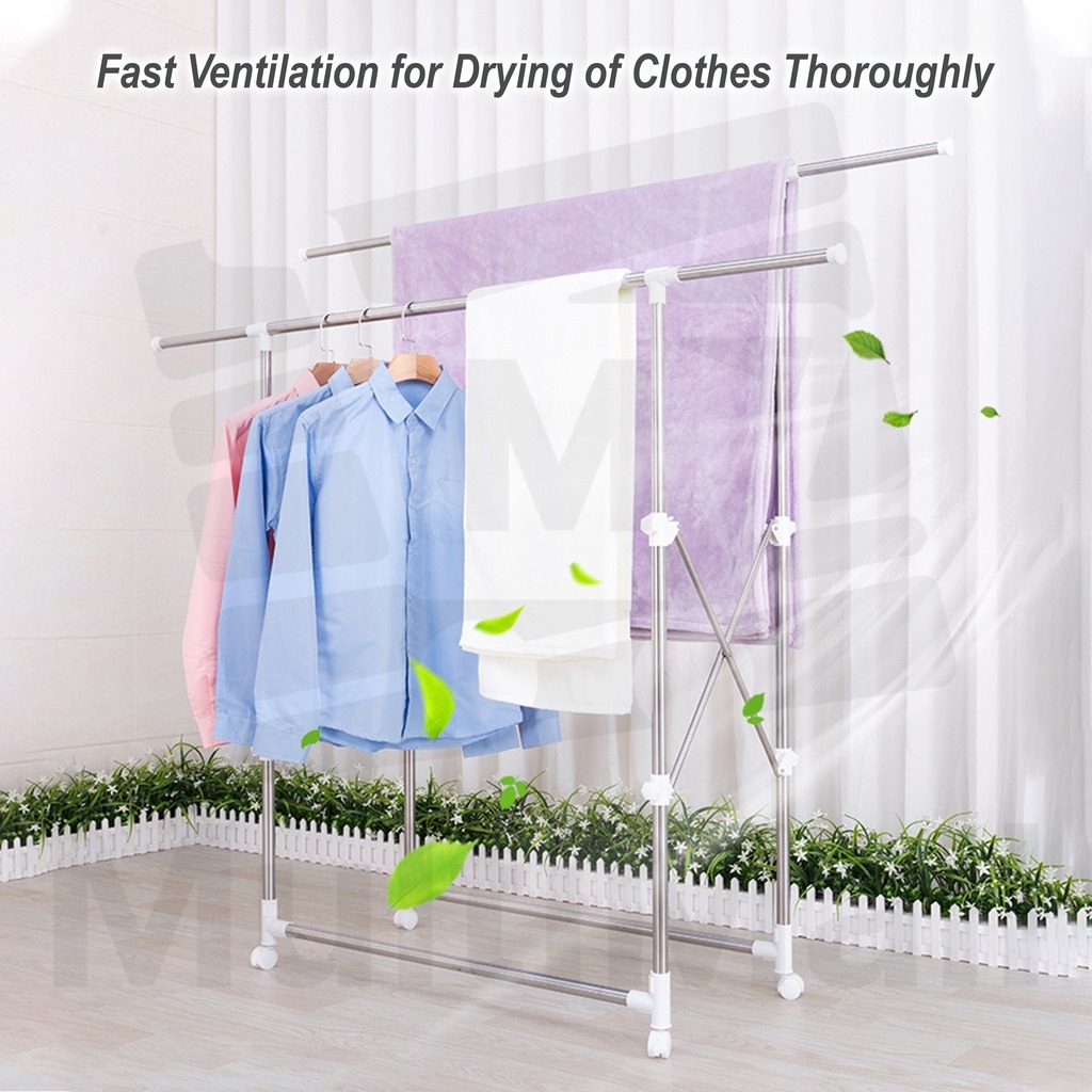 Laundry Rack | Clothes Drying Rack | Clothes hanger stand | Portable ...
