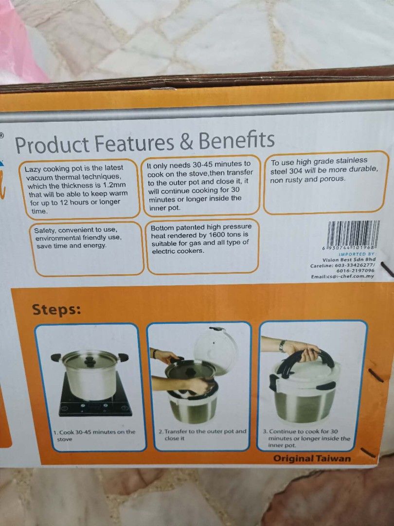 Lazy Cooking Pot, TV & Home Appliances, Kitchen Appliances, Other ...