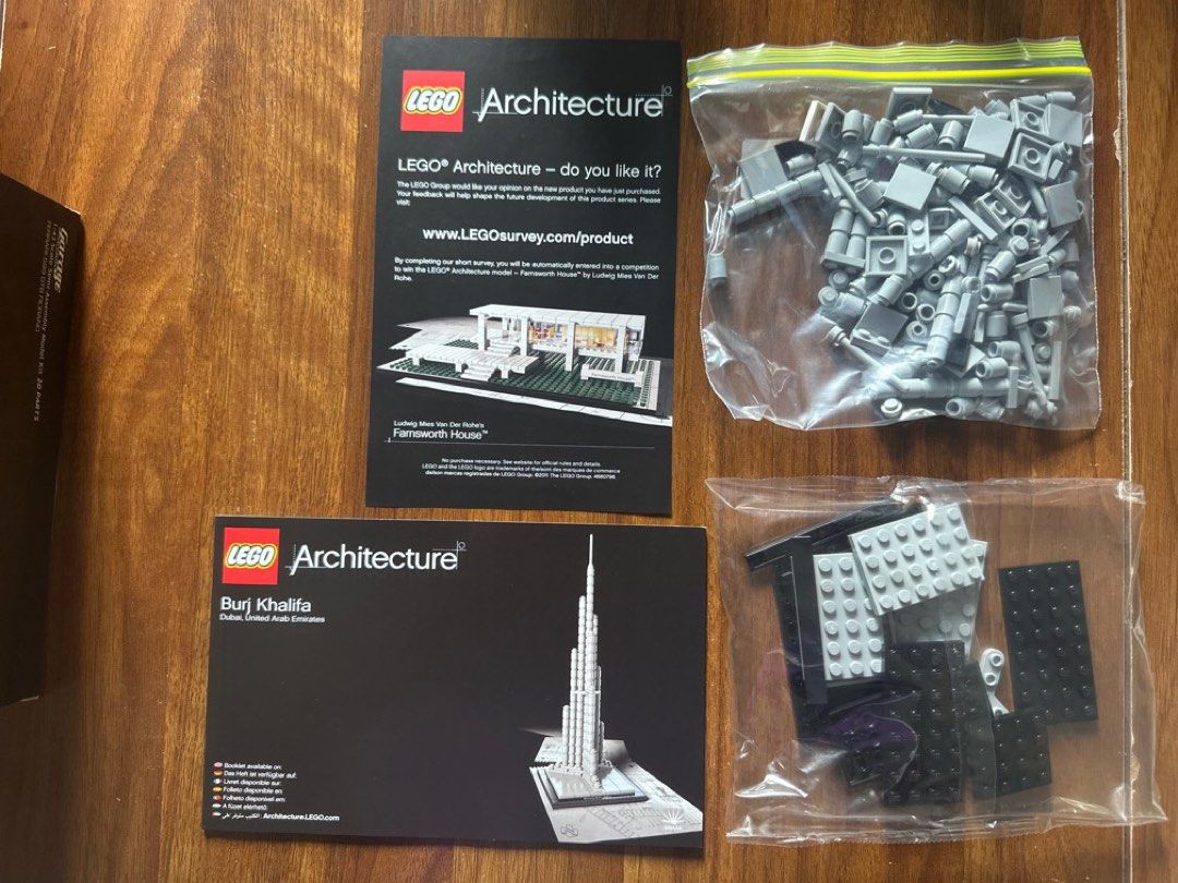 Lego 21008 Buji Khalifa, 興趣及遊戲, 玩具 & 遊戲類 - Carousell