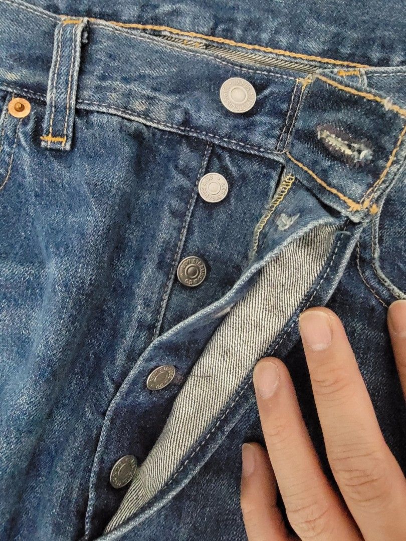 Levi's 501XX Levi's Vintage Clothing LVC Made in Turkey W34, 男裝, 褲＆半截裙 ...
