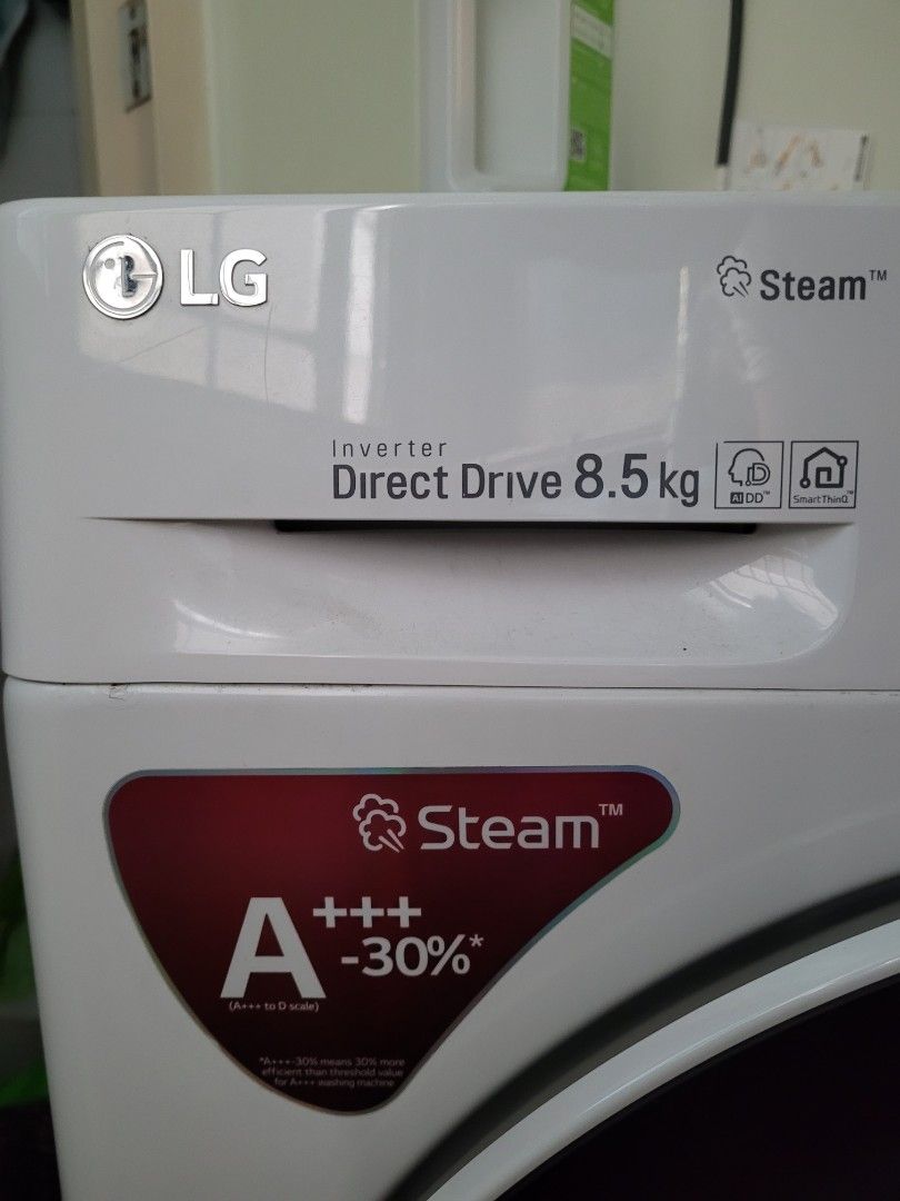 LG washing machine 8.5kg, TV & Home Appliances, Washing Machines and ...