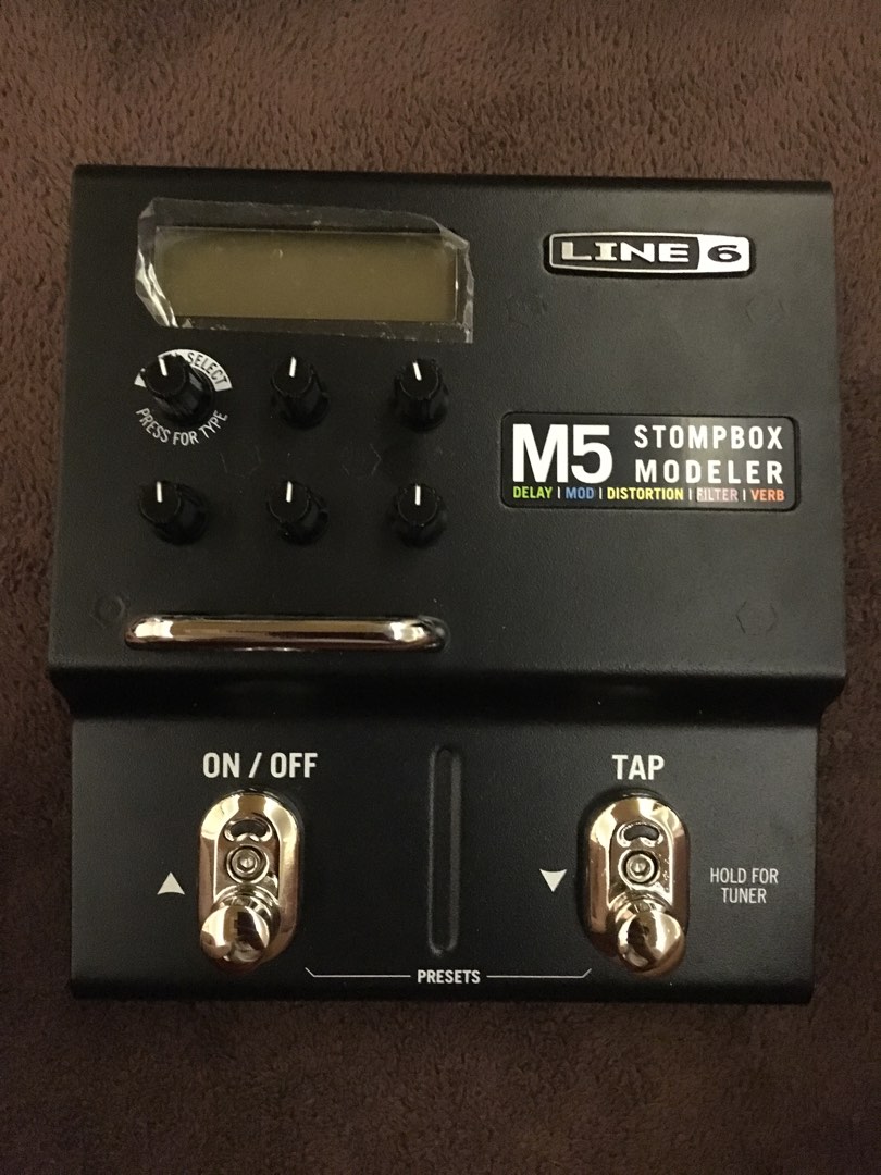 Line 6 M5 multi effects pedal, Hobbies & Toys, Music & Media, Music ...