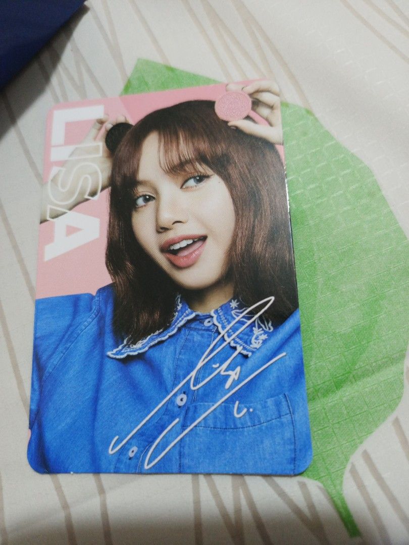 Lisa Card (Blackpink OREO), Everything Else on Carousell