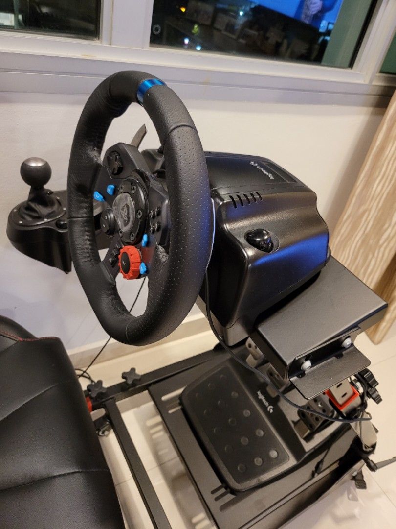 Logitec G29 Racing Wheel with Shifter and S5 Wheel stand, Video Gaming ...