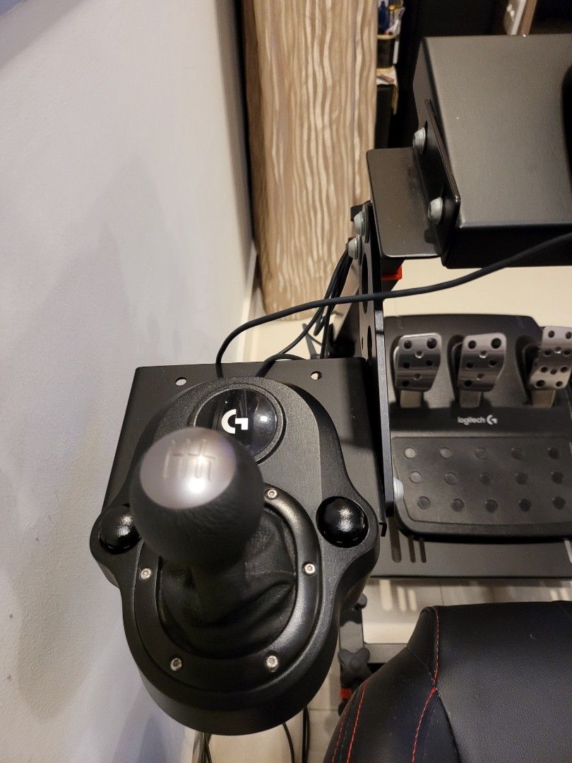 Logitec G29 Racing Wheel with Shifter and S5 Wheel stand, Video Gaming ...