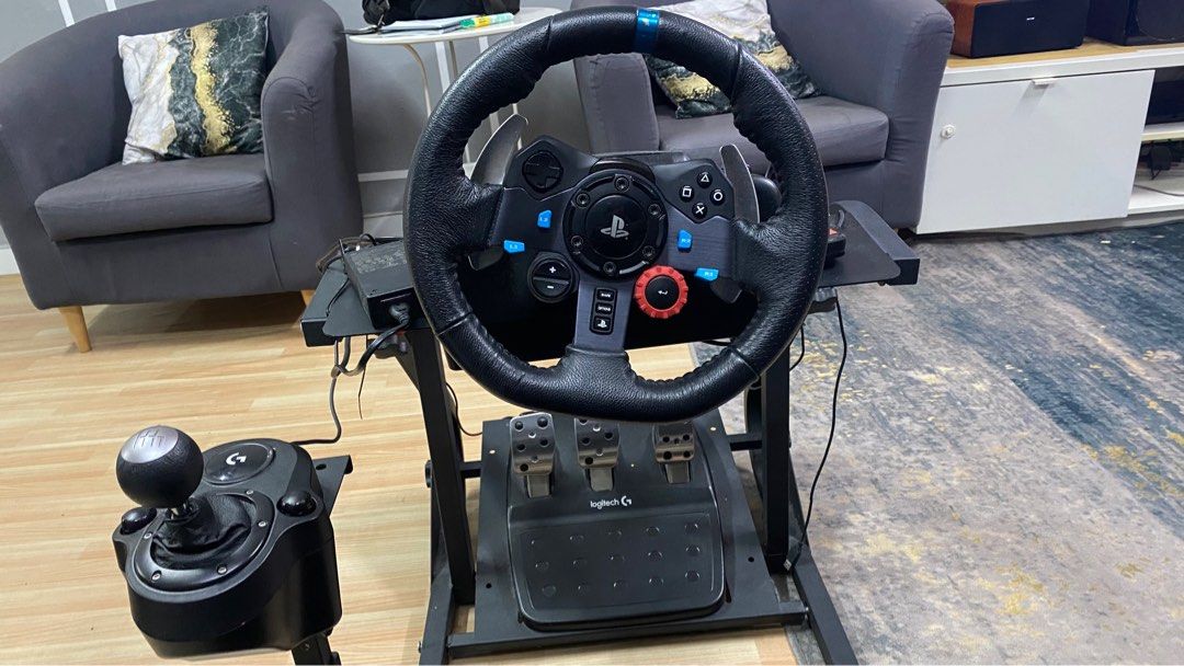 Logitech G29 with Rig and Recaro Seat, Auto Accessories on Carousell
