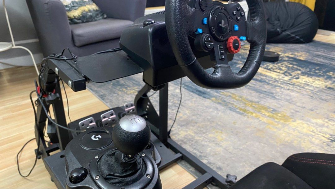 Logitech G29 with Rig and Recaro Seat, Auto Accessories on Carousell