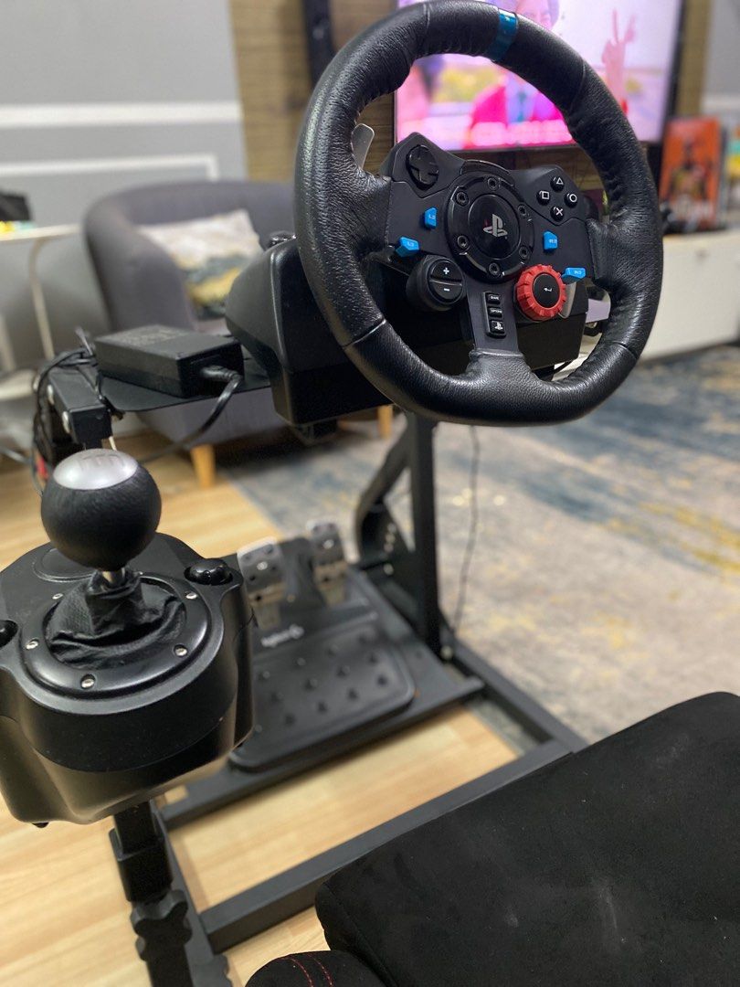 Logitech G29 with Rig and Recaro Seat, Auto Accessories on Carousell