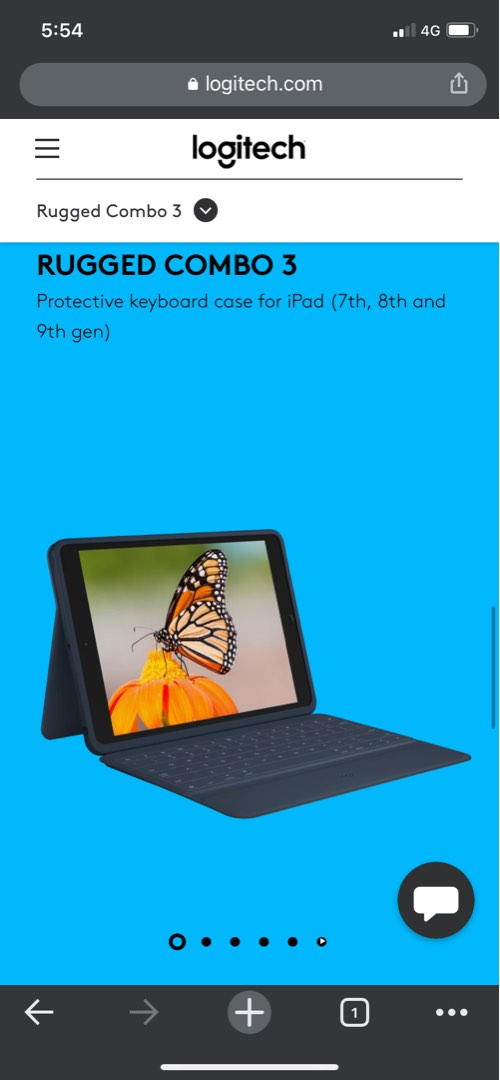Logitech Rugged Combo 3 Mobile Phones Gadgets Tablets IPad On Carousell
