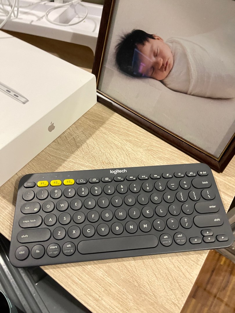 Logitech Wireless Black Keyboard Computers Tech Parts Accessories Computer Keyboard On