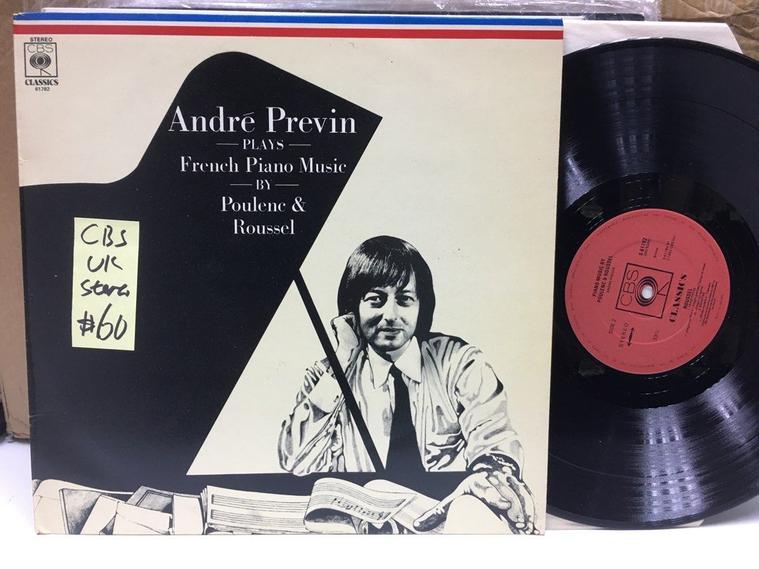 LP classical : Andre Previn plays French Piano Music - Poulenc ...