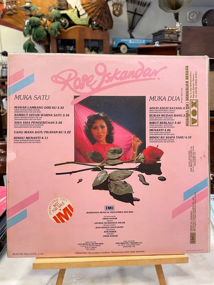 Lp Rose Iskandar, Hobbies & Toys, Music & Media, Vinyls on Carousell