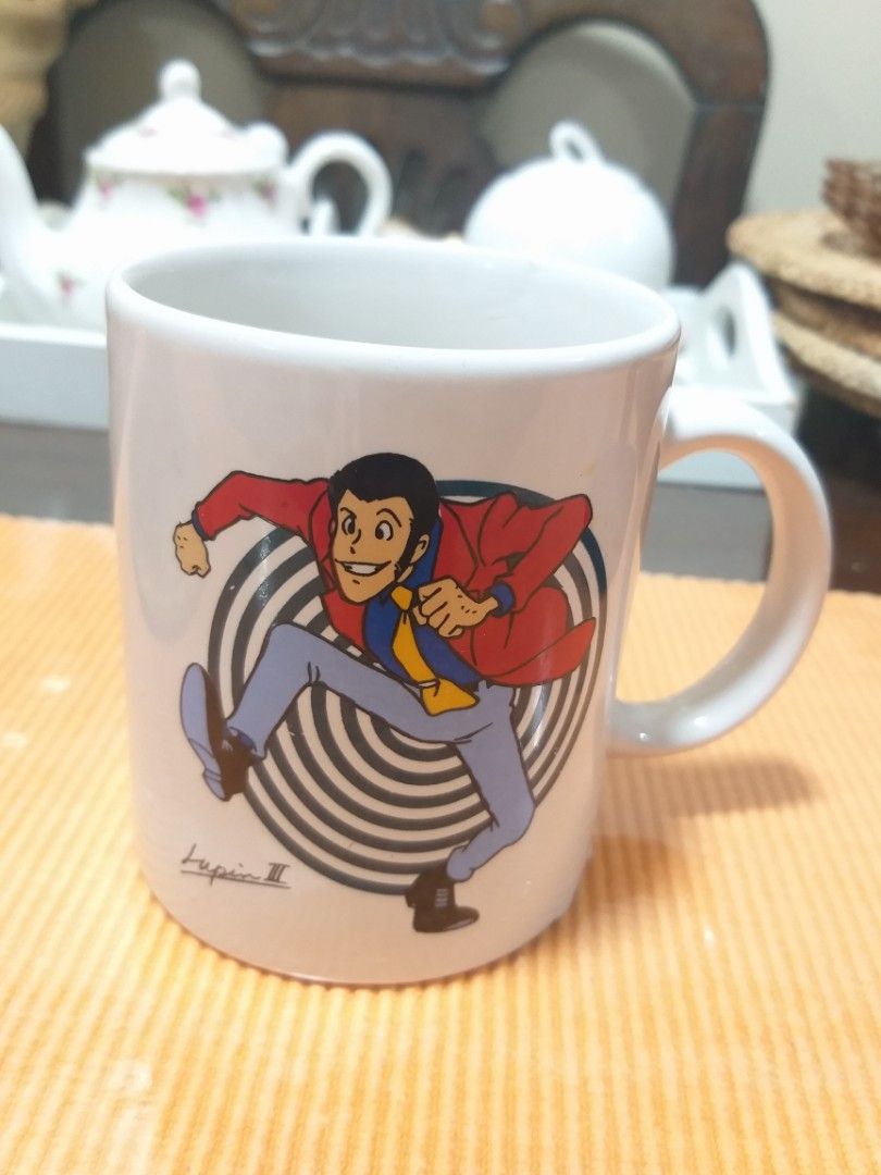 Lupin III coffee mug, Hobbies & Toys, Memorabilia & Collectibles, Fan ...