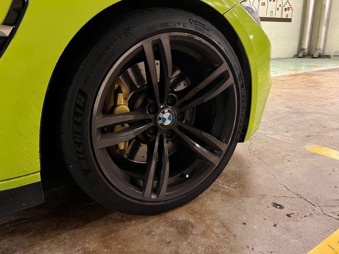 M3 Stock Rims with Michellin PS4S Tyres $2,000, Car Accessories, Tyres ...