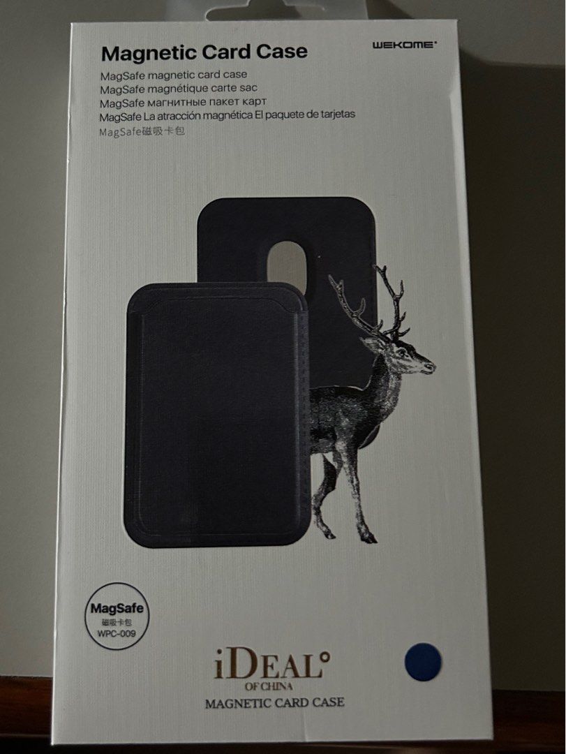 Magsafe card wallet (Navy blue), Mobile Phones & Gadgets, Mobile ...