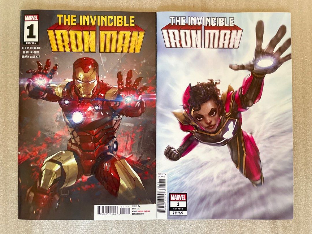 Marvel - The Invincible Iron man #1 Kael Ngu (Cover A) & Ivan Tao ...