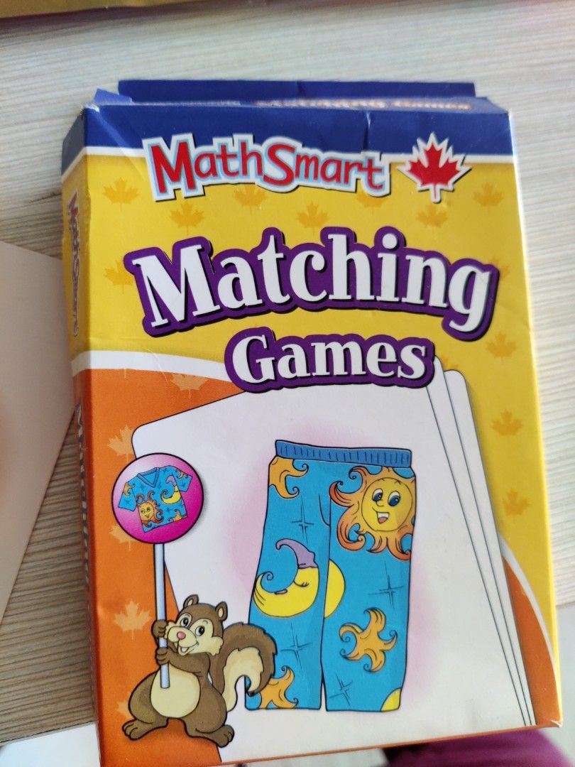 Matching game flash card -配對圖卡, 興趣及遊戲, 書本 & 文具, 兒童書籍 - Carousell