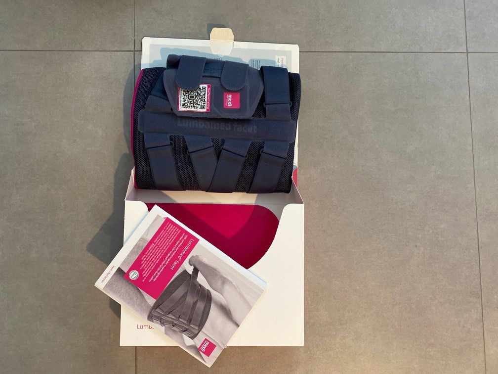 Medi Lumbamed Facet Back Strap, Health & Nutrition, Braces, Support ...