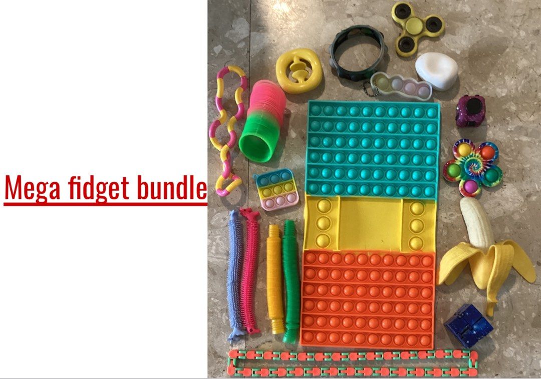 Mega fidget toy bundle, Hobbies & Toys, Toys & Games on Carousell