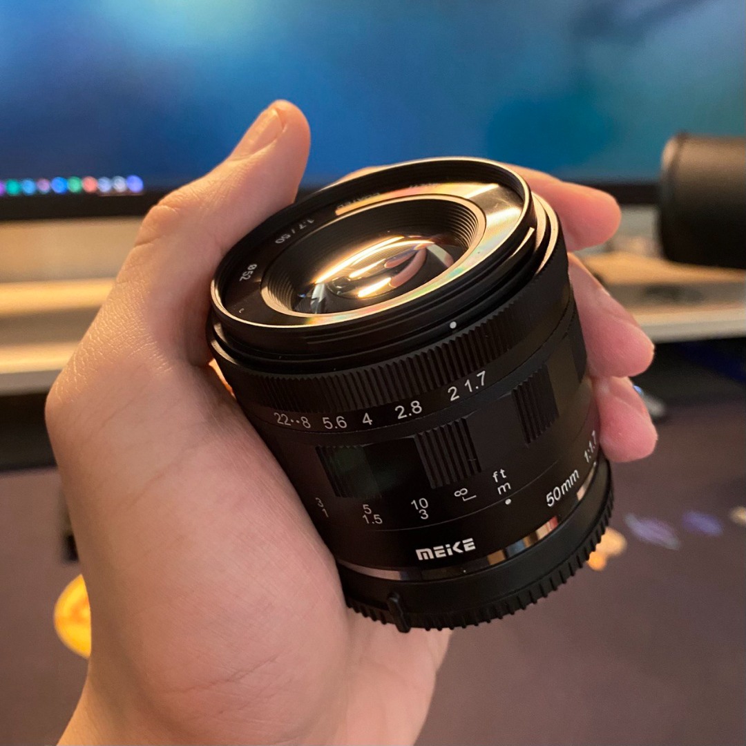 Meike 50mm f/1.7 (Sony Full Frame), Photography, Lens & Kits on Carousell