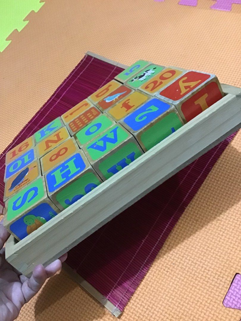 MELLISA AND DOUG ABC NUMBER BLOCK SET, Hobbies & Toys, Toys & Games on ...