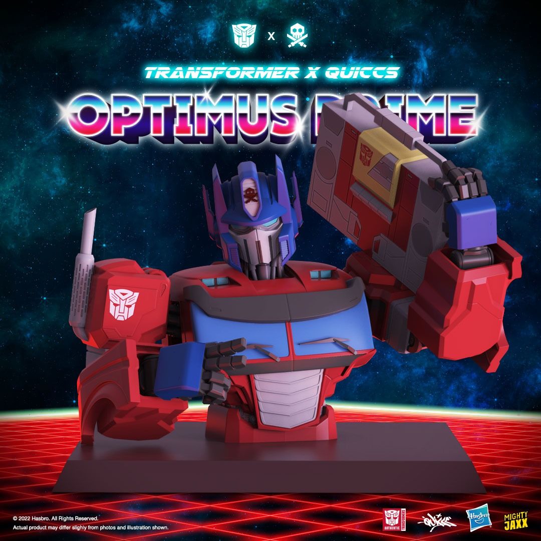 Mighty Jaxx TRANSFORMERS X QUICCS: OPTIMUS PRIME - Limited Edition (New ...