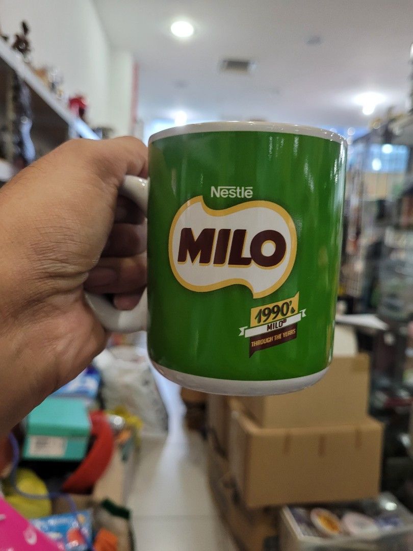 Milo Anniversary Mug 1990, Hobbies & Toys, Collectibles & Memorabilia ...