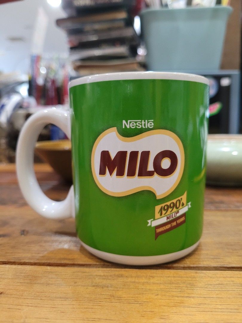 Milo Anniversary Mug 1990, Hobbies & Toys, Collectibles & Memorabilia ...