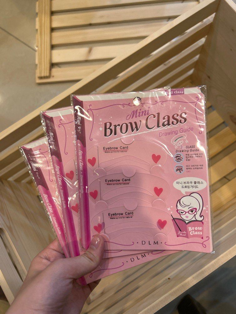 MINI BROW CLASS: brow drawing guide, Beauty & Personal Care, Face ...