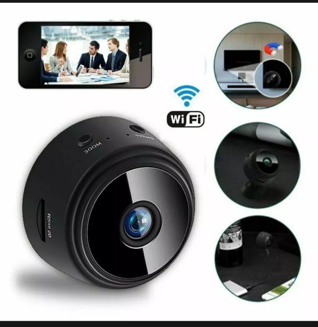 Mini Portable CCTV Spy Cam For You & Your Family Security, Furniture ...