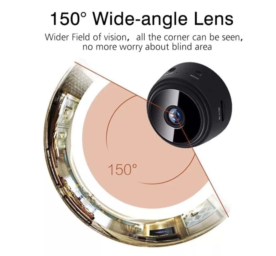 Mini Portable CCTV Spy Cam For You & Your Family Security, Furniture & Home Living, Security ...