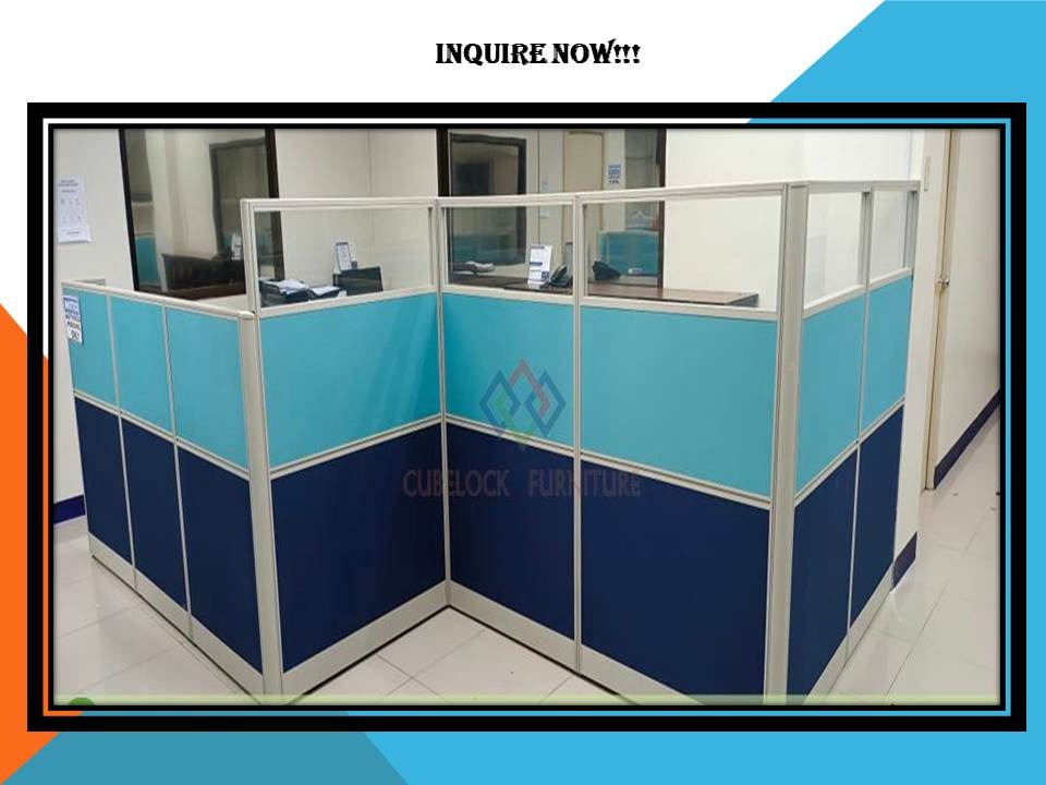 Modular Office Partition & Workstation, Furniture & Home Living, Office ...