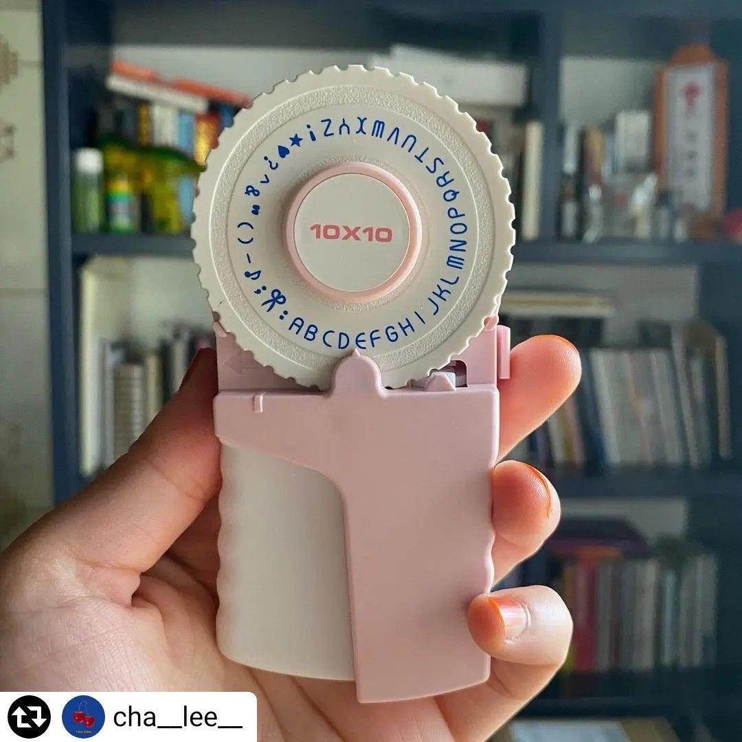 Motex Embossing Label Maker with free tape, Hobbies & Toys, Stationary ...