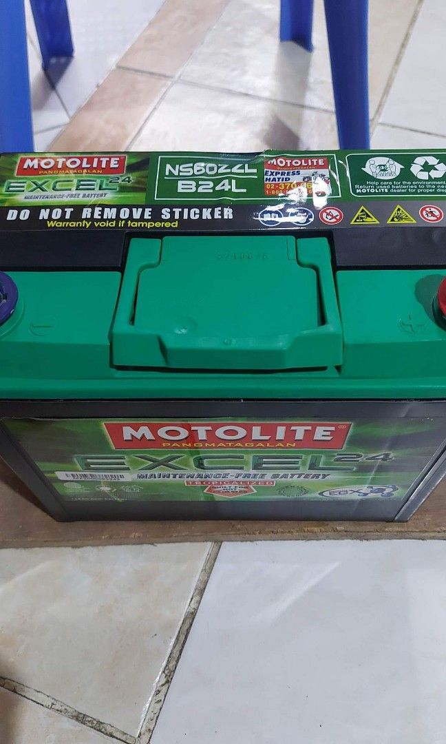 MOTOLITE EXCEL 24 BATTERY, Car Parts & Accessories, Other Automotive ...